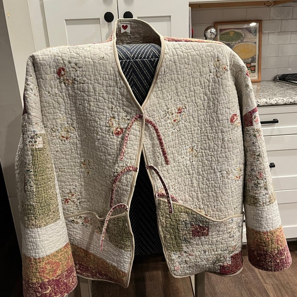 Sage Jacket PDF Sewing Pattern (sizes 4-24), Quilted Jacket Sewing ...