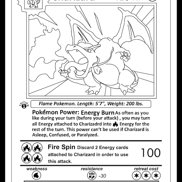 Blastoise Pokemon Card Vector SVG PDF DXF Laser Cutter File - Etsy