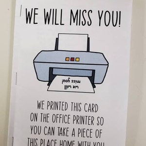 Coworker Leaving Card, Printable Card, Farewell Gift for Boss, New Job ...