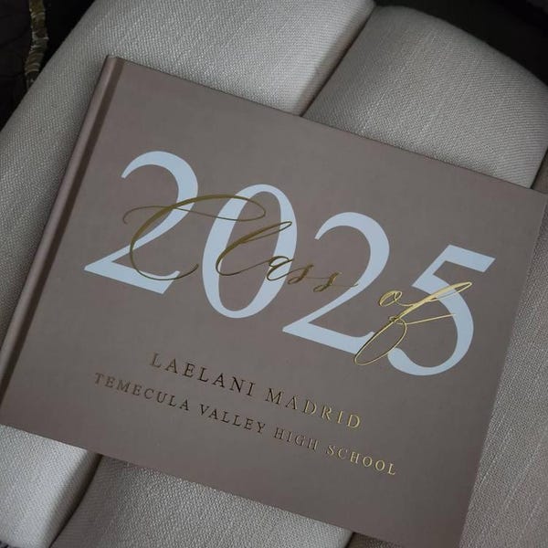 Graduation Guest Book, High School Graduate Sign in Book Album, Class ...