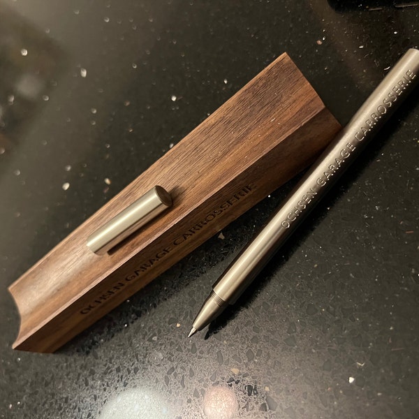 Minimal Hand-ground Titanium Ring faceted: the Charles 6mm. Optional ...