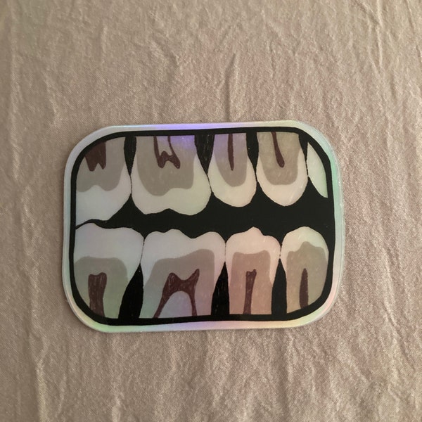 Dental X-ray Teeth Sticker for Dental Hygienist, Dental Assistant, RDH ...
