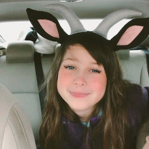 BLACK GOAT Costume Headband Ears And/or Tail, Goatee, Toddler Child ...