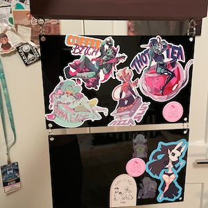 Acrylic Display for Stickers, Sticker Display, Patch Display, Acrylic ...