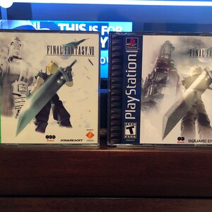 Final Fantasy VII Remake PS4 Custom PS1 Inspired Case - Etsy