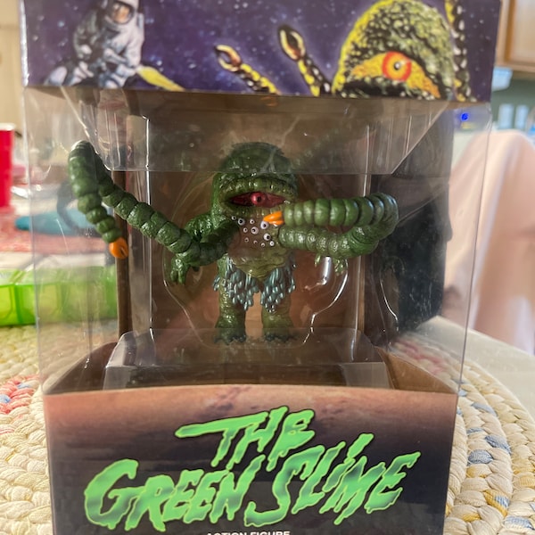 The Green Slime 3.75" Scale Retro Action Figure - Etsy