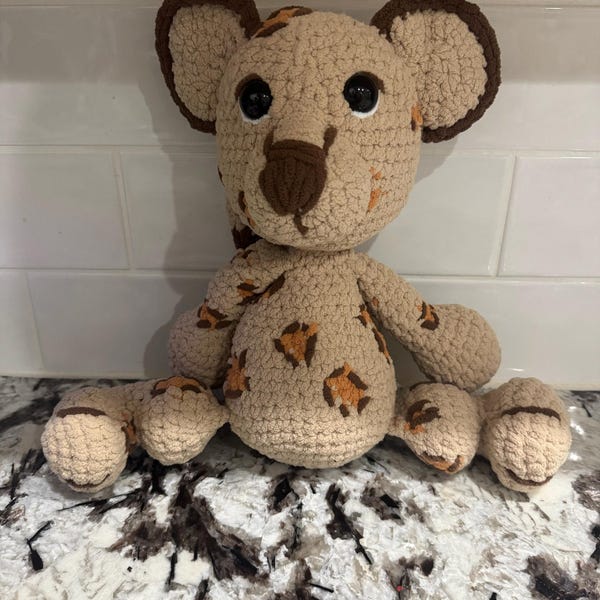 Cleo the Cheetah & Suki the Snow Leopard 2 in 1 Low Sew Crochet Pattern ...