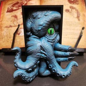 Frankenstein's Monster Book Nook 3D Printed With Eco-resin and Hand ...