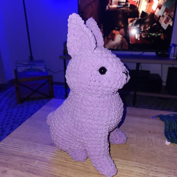 Crochet Pattern Realistic Mini Bunny Rabbit Amigurumi English PDF ...
