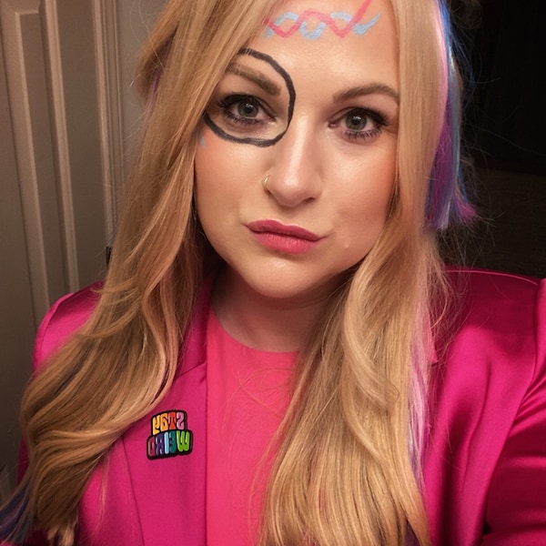 Metallic Cereal Killer Iron-on Patch for Jackets, Large Serial Killer ...