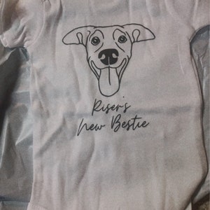 Custom Pet Face Personalized Hand Drawn Customized Line Art - Etsy