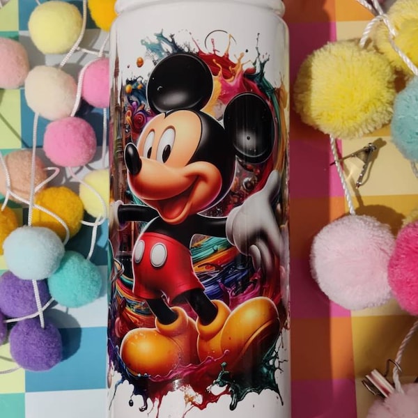 Mickey Mouse Watercolor Splash PNG: High-resolution Clipart (digital ...