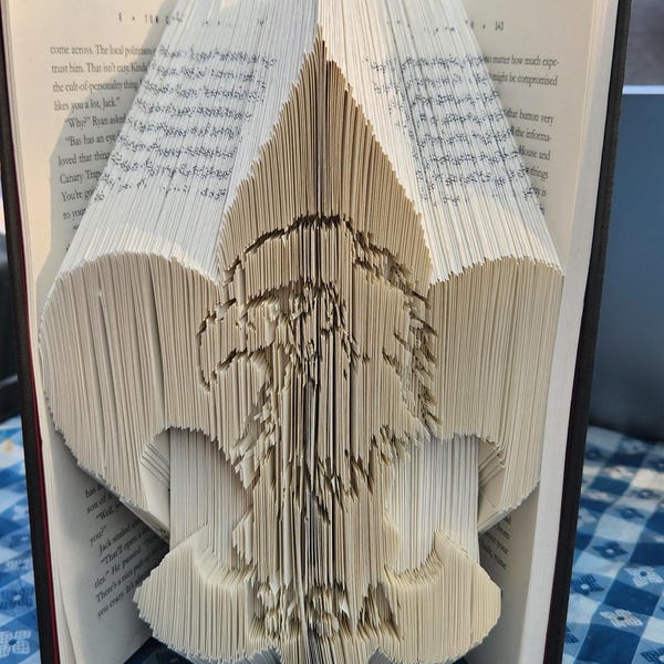 Vintage Floral Stack of Books Photo Strip Pattern, Fore-edge Book Art ...