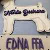 Show Lamb Pen Sign, Wood Livestock Show Sign With 3D Raised Letters ...