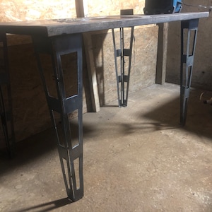 Metal Coffee Table Leg DXF File for CNC Laser Plasma Cutting, Metal ...