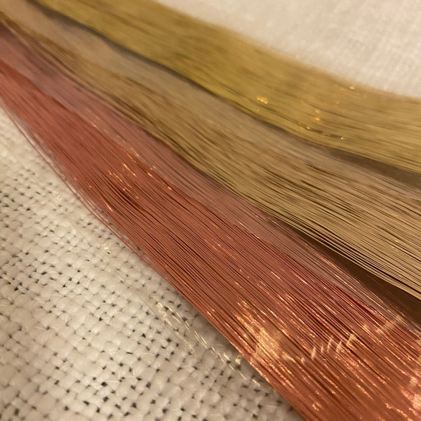 46"-100%thai Silk Strands, 100 Strands per Package. Salon Quality,54 ...