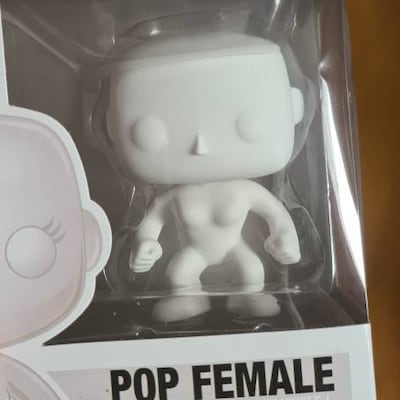 Funko Pop Blank DIY Figure - Etsy