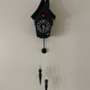 Cuckoo Clock,wall Clock, Modern Cuckoo Clock, Home Decor,hand Made,,red ...