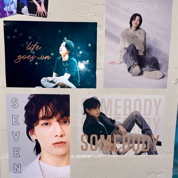 JK Seven Lyric Print Jeon Jungkook Solo Album Poster - Etsy