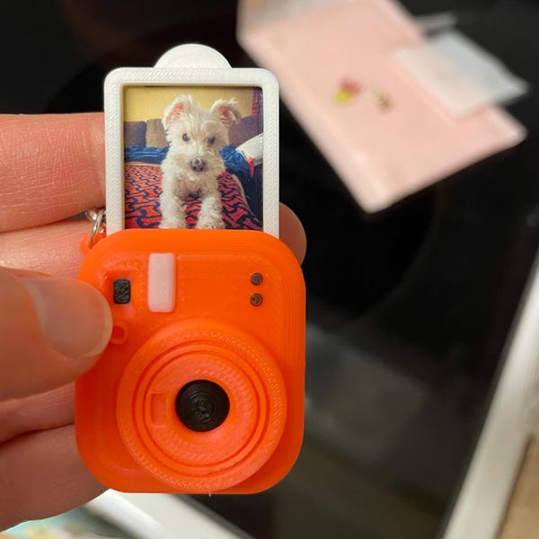 Custom Photo Mini Camera Keychain | Personalized Keepsake Gift - Etsy