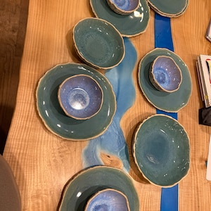 Stoneware Dinnerware Set for Two Handmade Pottery Ceramic - Etsy