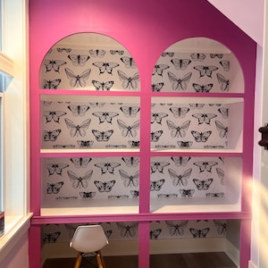 Solid Color Peel and Stick Wallpaper / One Color Removable Wallpaper ...