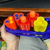 Nerf Compatible Single Shot MEGA Shell for Nerf N-strike Elite Trilogy ...