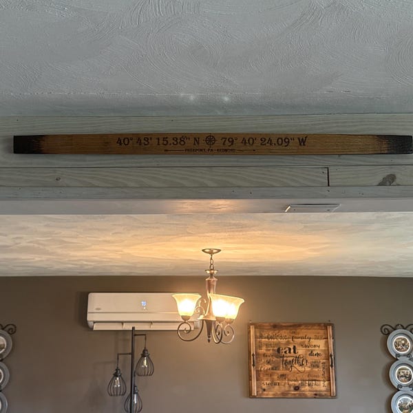 Custom Barrel Stave, Barrel Stave With Last Name, Personalized Stave ...