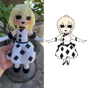 Custom Plush Doll, Drawing Into Plush, Custom Plush Commission, Custom ...