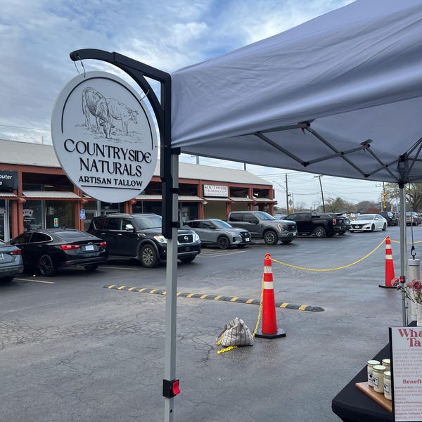 Custom Shape Consignment Booth Sign, Farmers Market Sign, Vendor Sign ...