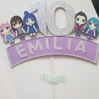 Itsfunneh and Krew Theme, Funneh and Krew Cake Topper Personalized - Etsy