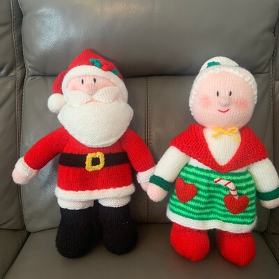 Knitted Firefighter - Etsy