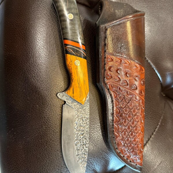 Maple Burl & Aluminum Honeycomb Hybrid Knife Scales. 2 Piece Set. - Etsy