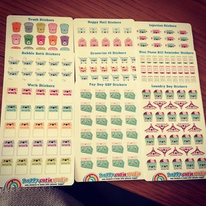 40 Cute Injection/medicine/health Planner Stickers - Etsy