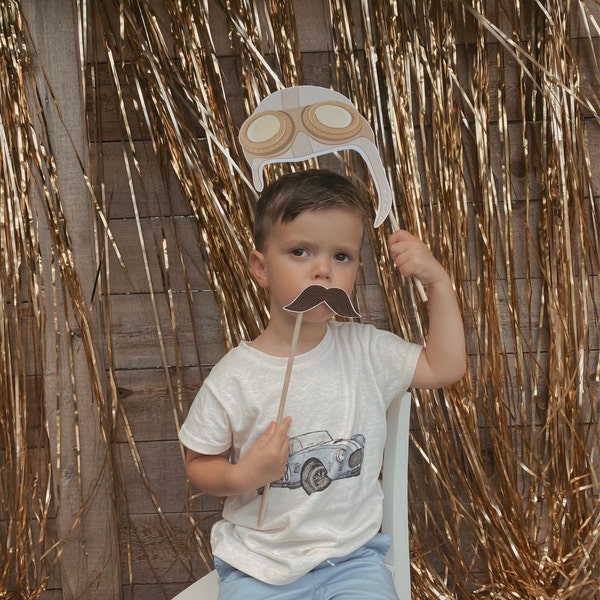 Race Car Photo Booth Props, Photobooth Props, Classic Car Party ...