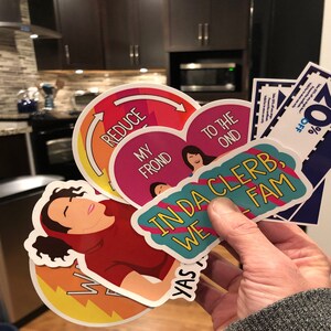 The Broad City Sticker Pack Abbi and Ilana Broad City Broad City ...