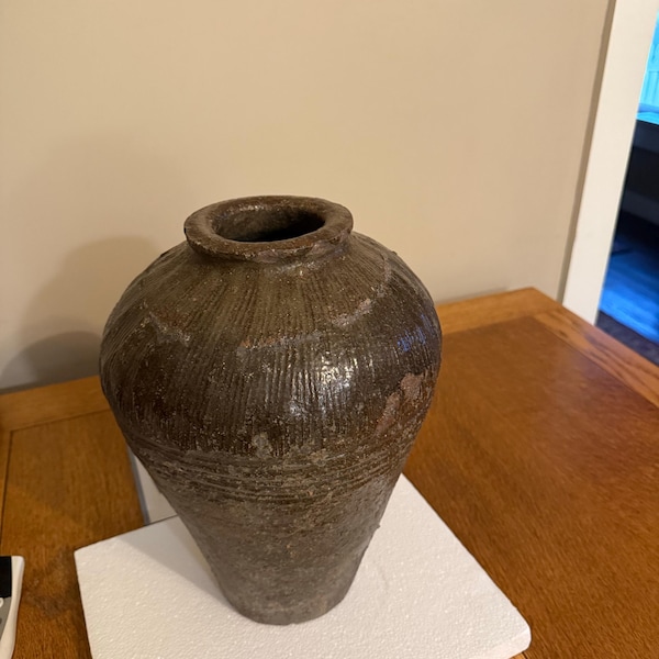 Antique Vessel Pot - Etsy