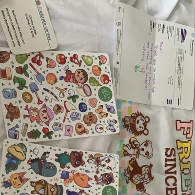 Animal Crossing Sticker Pack Nintendo Stickers Cute Animal Crossing ...