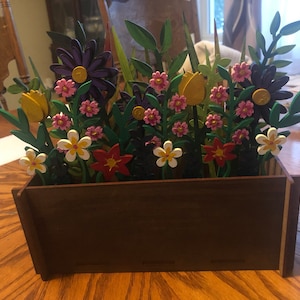 DIY 3D Layered MDF Flower Pot, Make Your Own Flower Pot, Flower Window ...