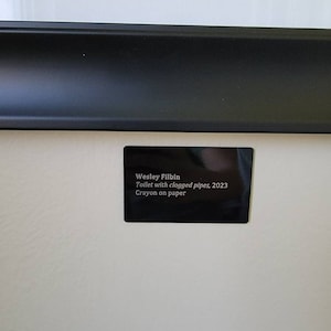 Museum Placards custom Wall Labels for Museum Exhibits & Art Galleries ...