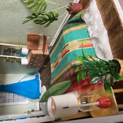 Dollhouse Miniature Toilet Dollhouse Bathroom Mini Toilet Dollhouse ...