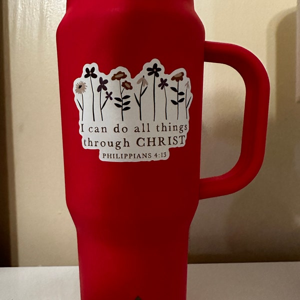 LDS 2023 Youth Theme, I Can Do All Things Through Christ, Stickers ...