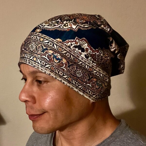 Thin Slouchy Beanies Boho Beanie Bohemian Caps Skull Cap Boho Hats ...