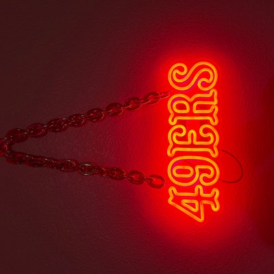 Buffalo Bills Neon Sign, Football Sport Sign, NFL Neon Sign, Man Cave ...