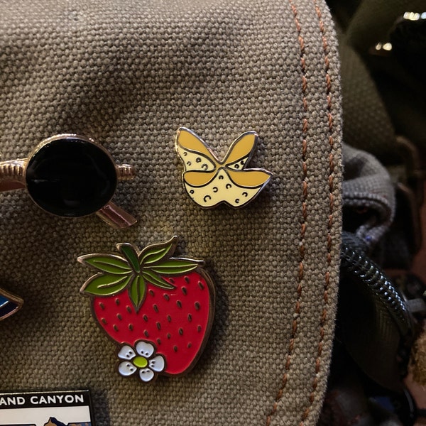 Sapphire Desert Enamel Pin - Etsy