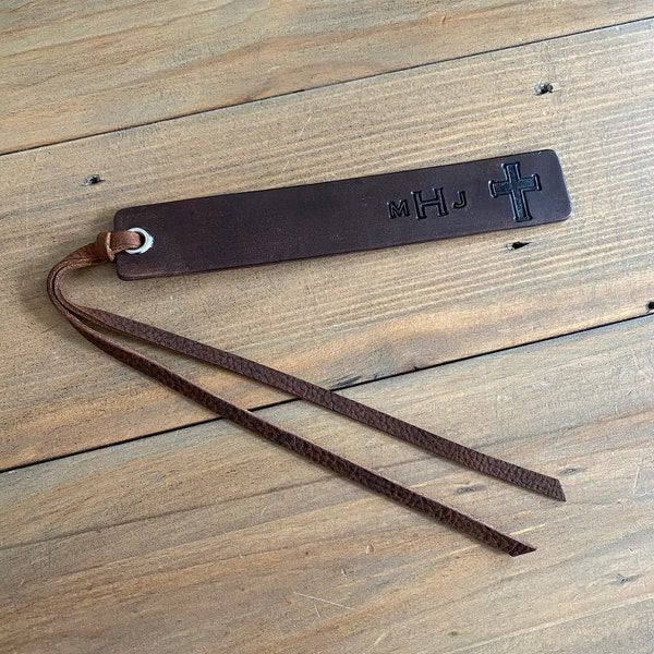 Monogrammed Leather Index Card Holder, 3" X 5" Index Card Case ...