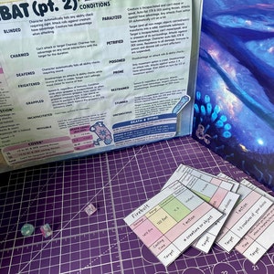 Printable Dungeons & Dragons DM Screen Inserts for 5e DIGITAL DOWNLOAD ...