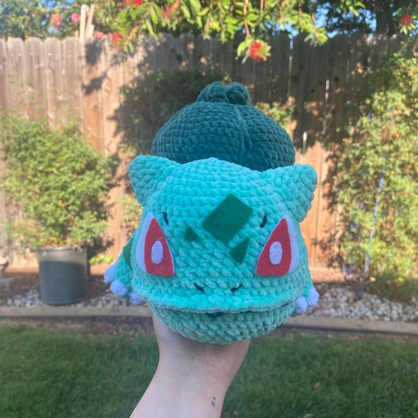Bulbasaur Crochet Pattern - PDF File - Etsy