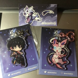 IN STOCK OBSYDIA Acrylic Charms Unofficial Fan Merch Selen Tatsuki ...
