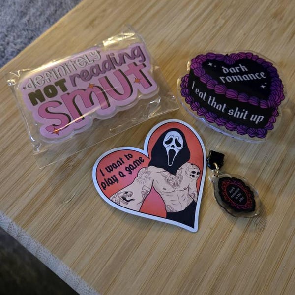 Such a Good Girl Sticker | Bookish Gift | Dark Romance Reader | Kindle ...